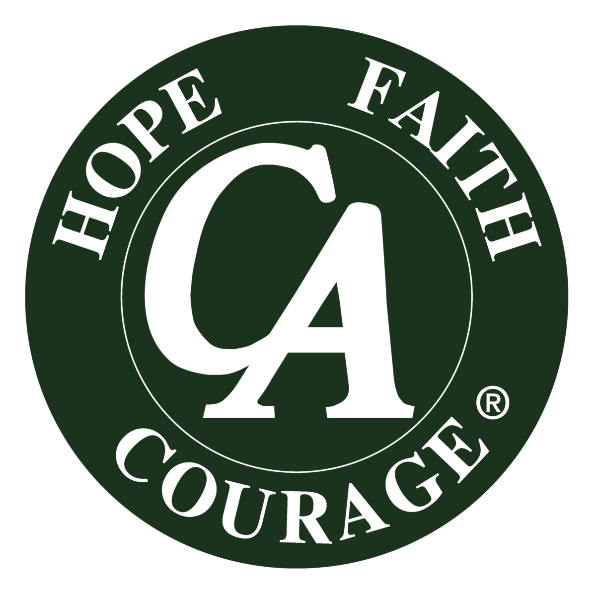 Cocaine Anonymous Logo v2 – Dark Green